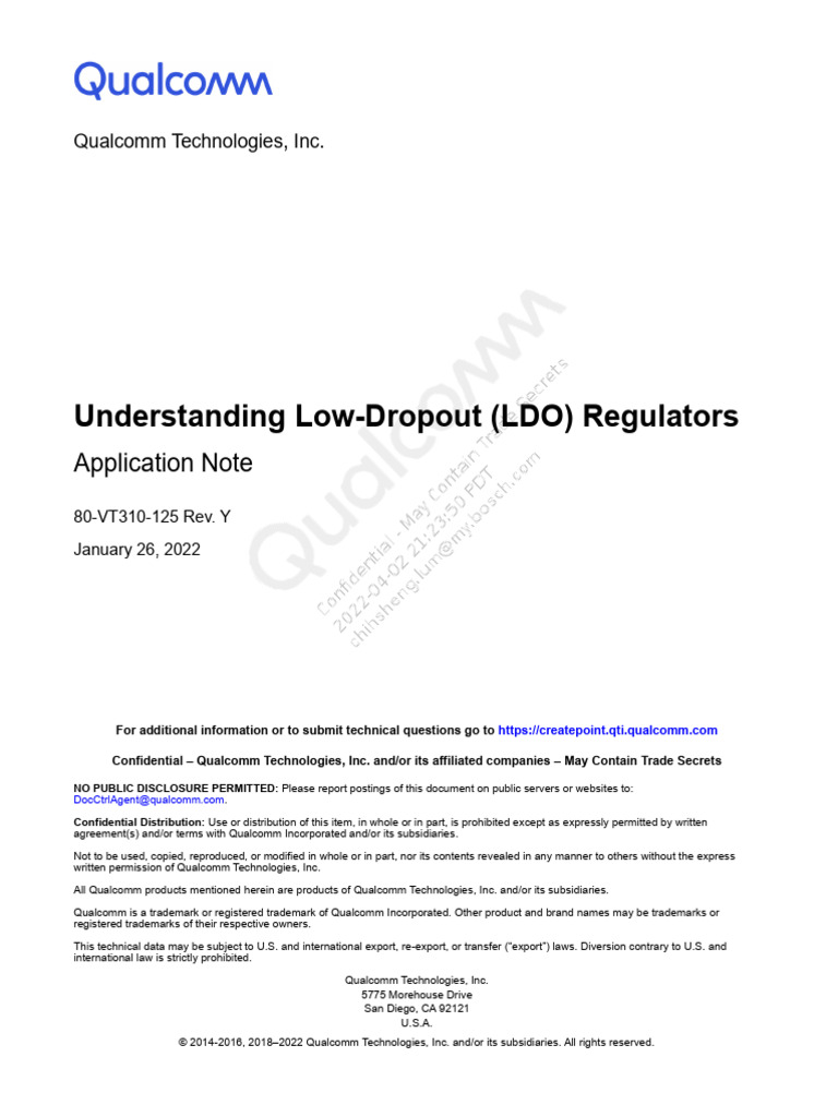 80-Vt310-125 y Understanding Low-Dropout (Ldo) Regulators Application ...