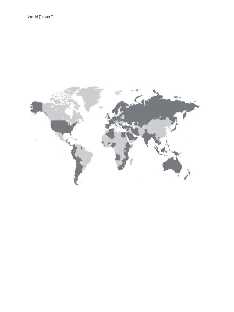 World ? Map ? | PDF