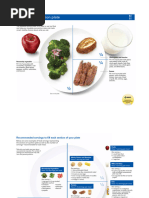 Baker Institute Factsheet Portion Plate Guide | PDF | Salad | Vegetables