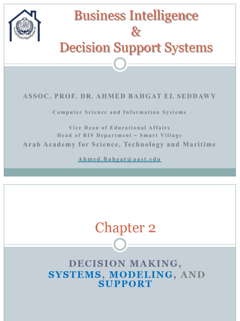 Ch02 Withfigures Modeling | PDF | Decision Making | Heuristic