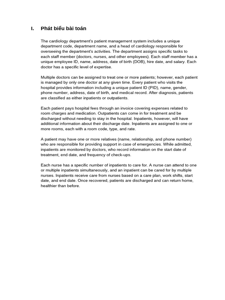 ASSIGNMENT DBI- Nhóm 1 -SE1901 | PDF