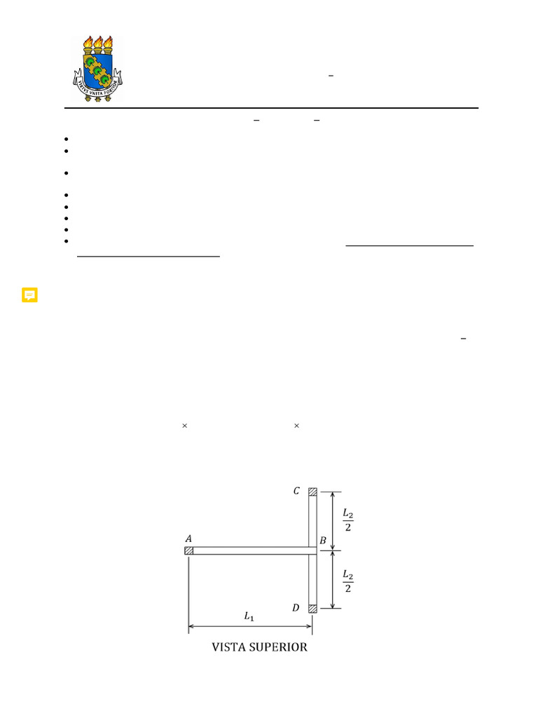 AP2_ResMat-II_07fev2022 | PDF | Flambagem | Viga