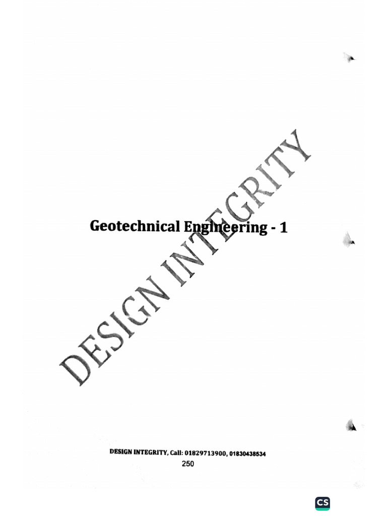 Geotechnical Engineering | PDF