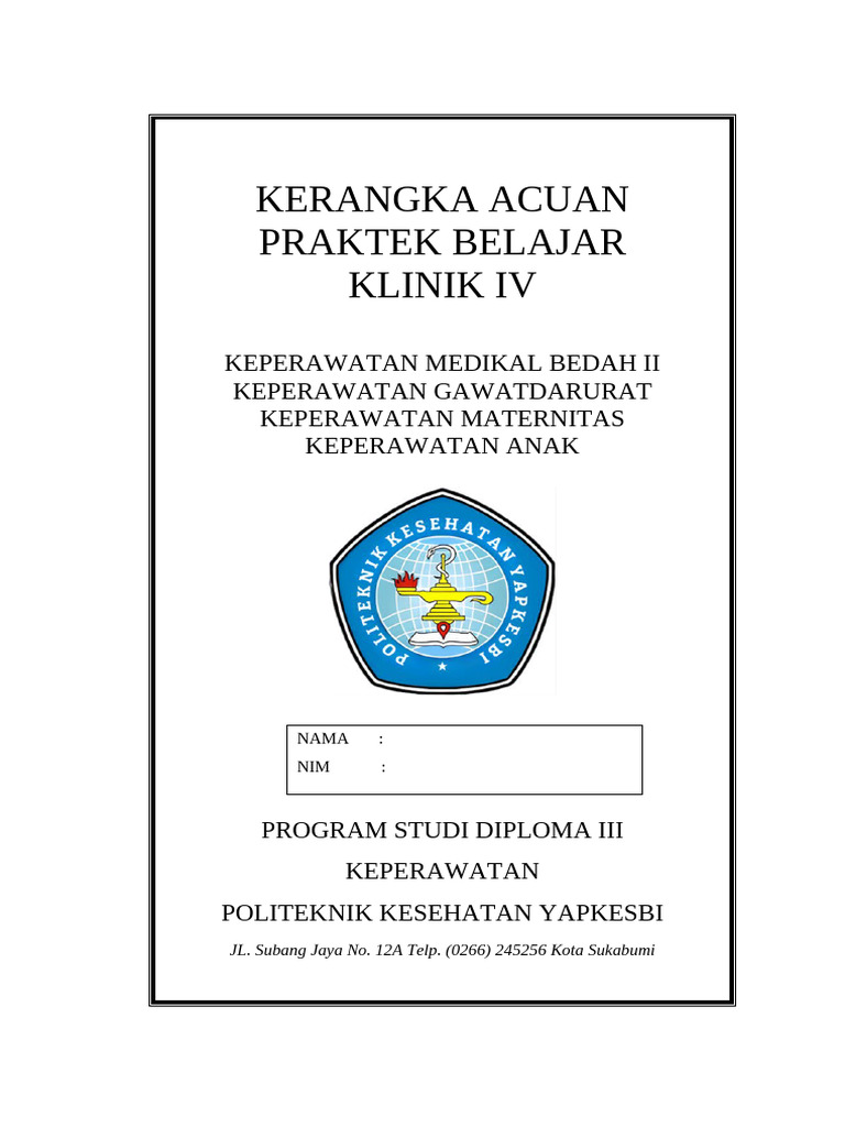 KERANGKA ACUAN pbk iv sekarwangi new | PDF