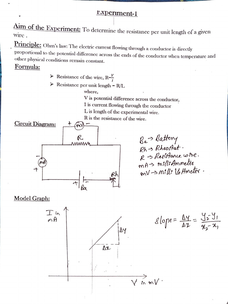 Resistance and Focal Length Experiments | PDF | Diode | P–N Junction