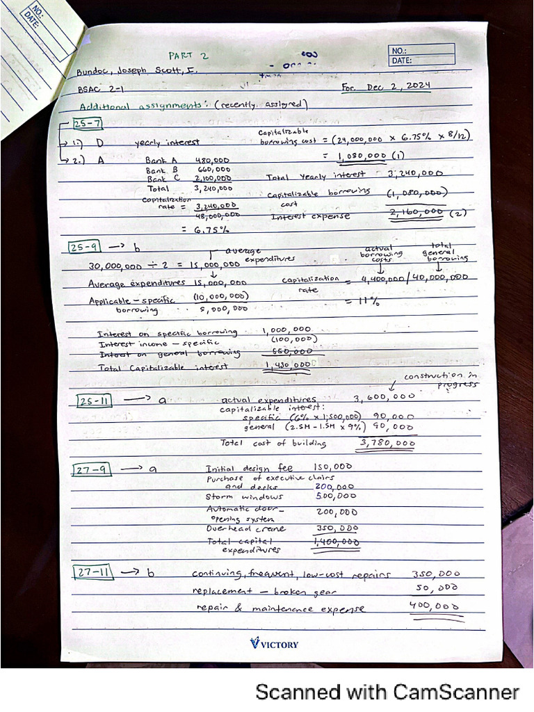 Intacc Assignment Dec 2 Dec 9 | PDF