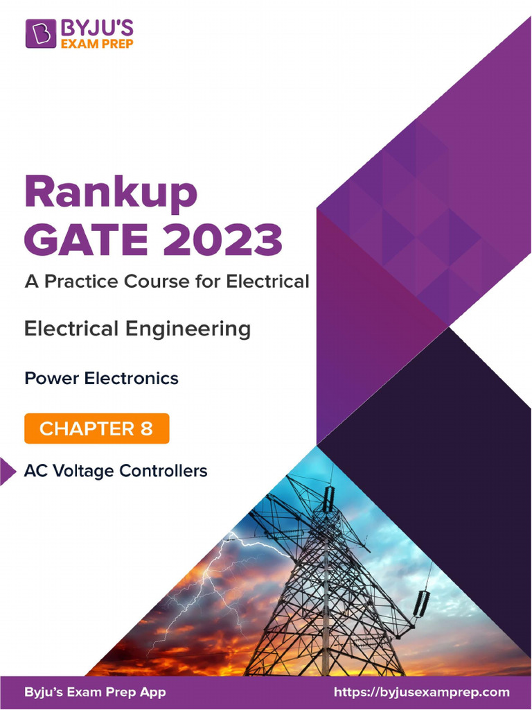 Ch6 Ac Voltage Controllers 651655737495267 | PDF | Alternating Current | Computer Engineering