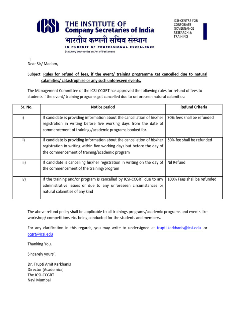 icsi-ccgrt_refund_guidelines | PDF