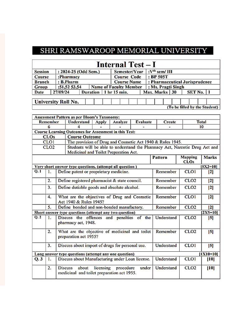 Jurisprudence It1 Set1 | PDF