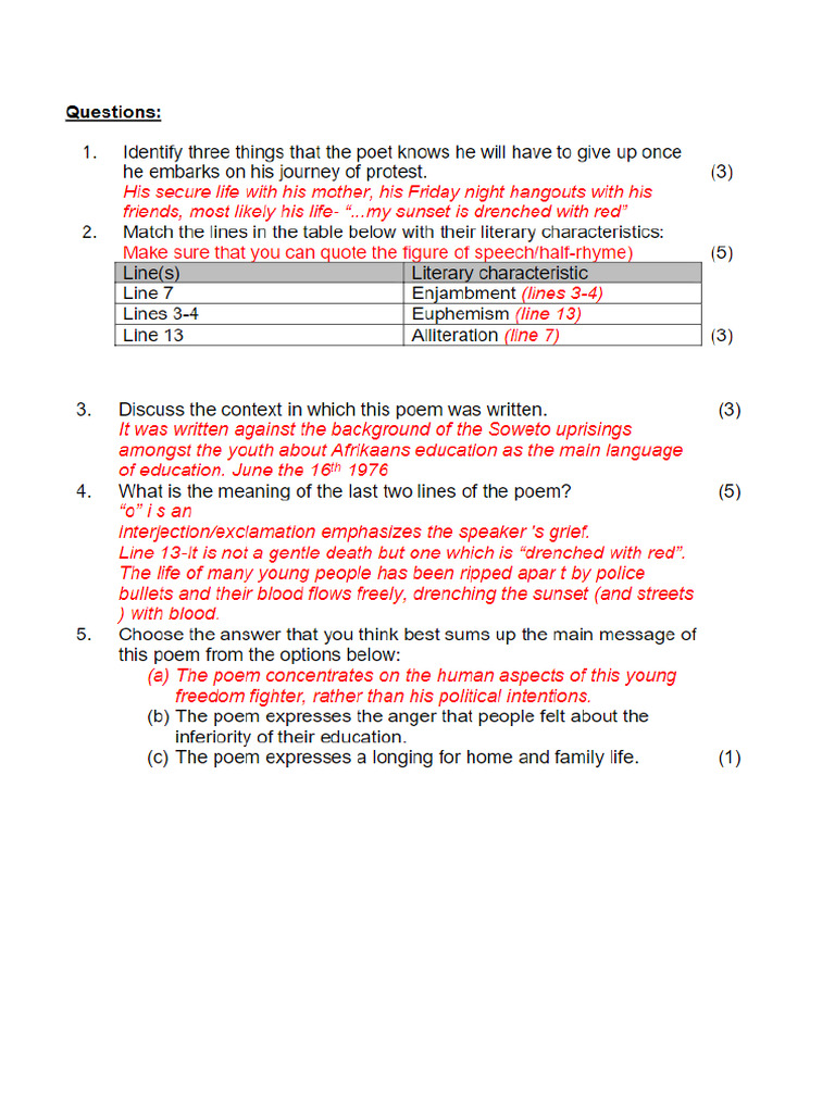 A Young Man's Thoughts Memo | PDF