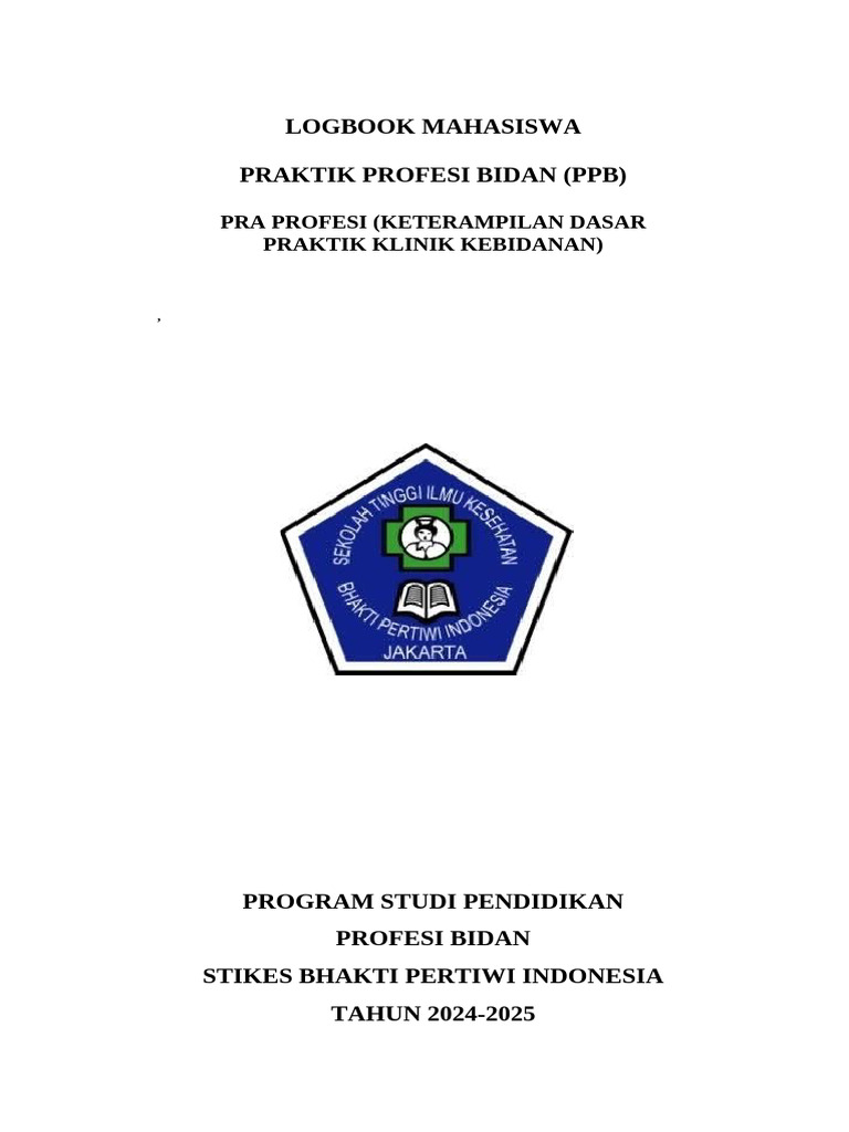 LOGBOOK STASE 1 | PDF