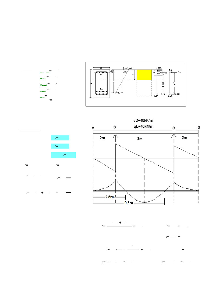 Mathcad Lap Spice LD (TP) 14!09!23 | PDF | Concrete | Structural ...