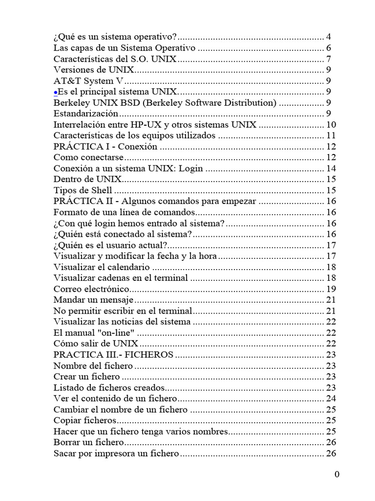 unix | PDF | Unix | Distribución de software de Berkeley