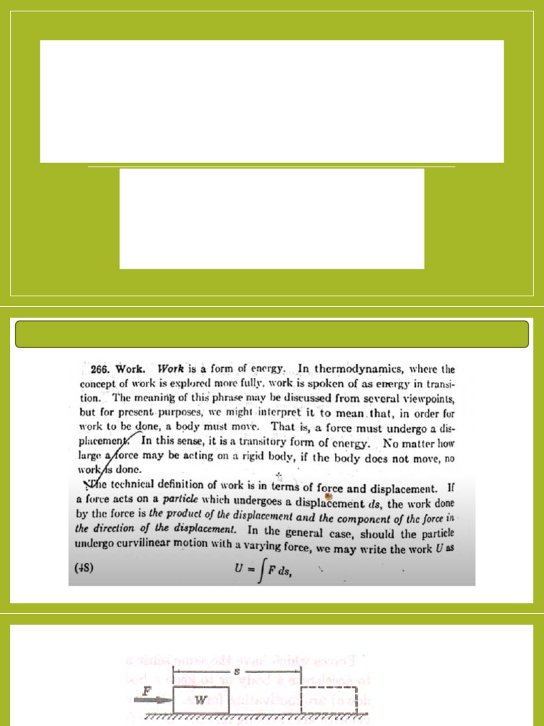 Work, Kinetic Energy and Power (For Fall 24) | PDF