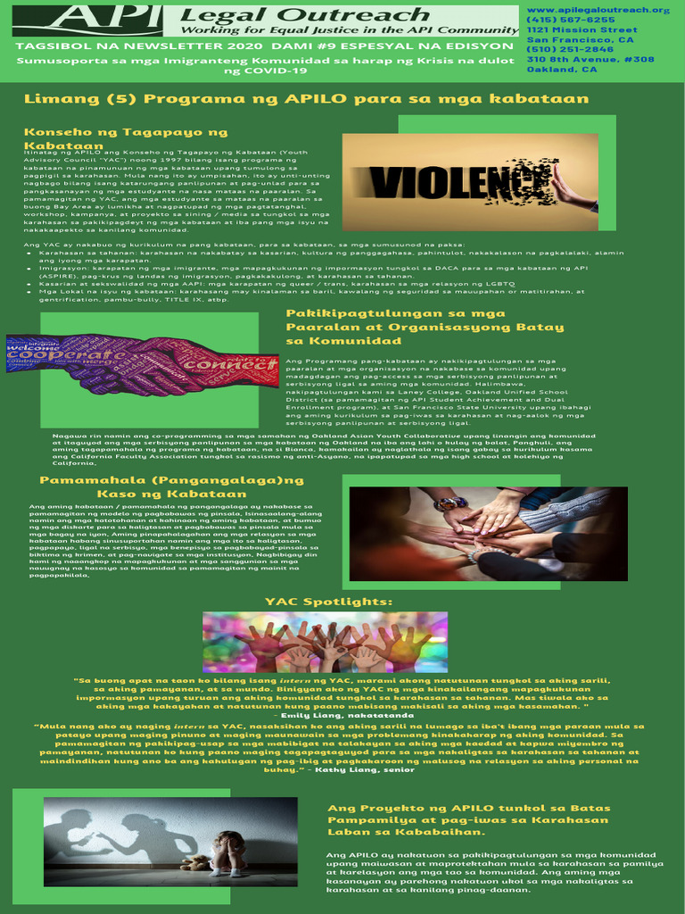 NEWSLETTER 9 Tagalog FINAL | PDF