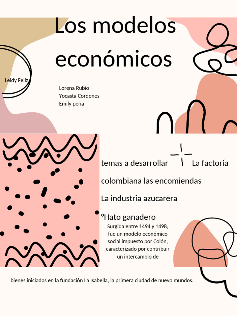 Modelos Económicos en la Colonia Dominicana | PDF | Colonización ...
