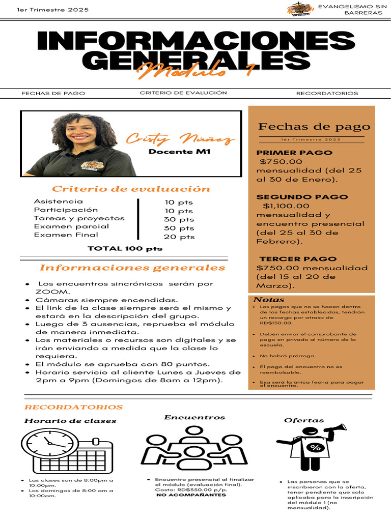 Informaciones Generales PDF | PDF