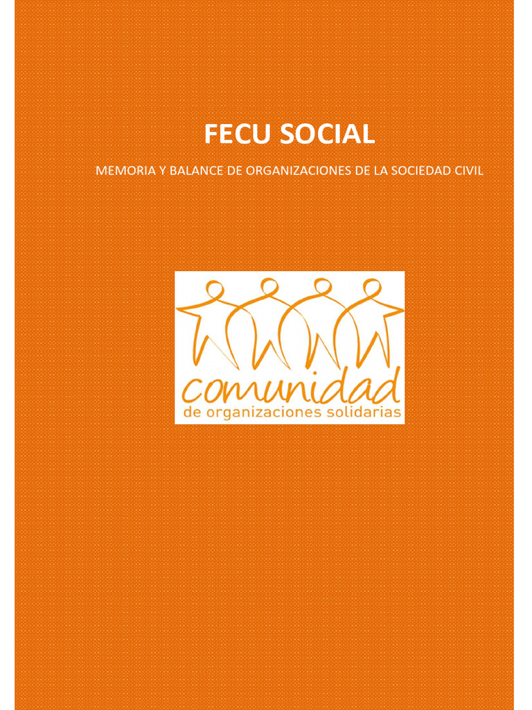Manual-FECU-Social-v.2 | PDF | normas internacionales de INFORMACION FINANCIERA | Contabilidad
