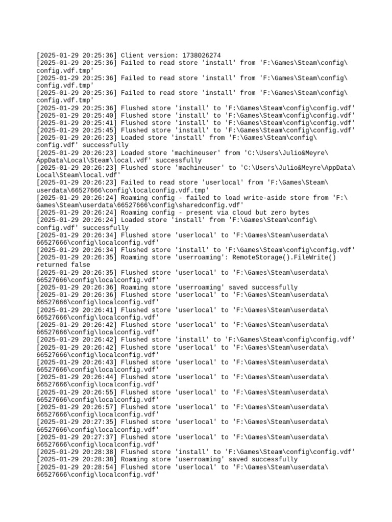 Configstore Log | PDF | Software | Computing