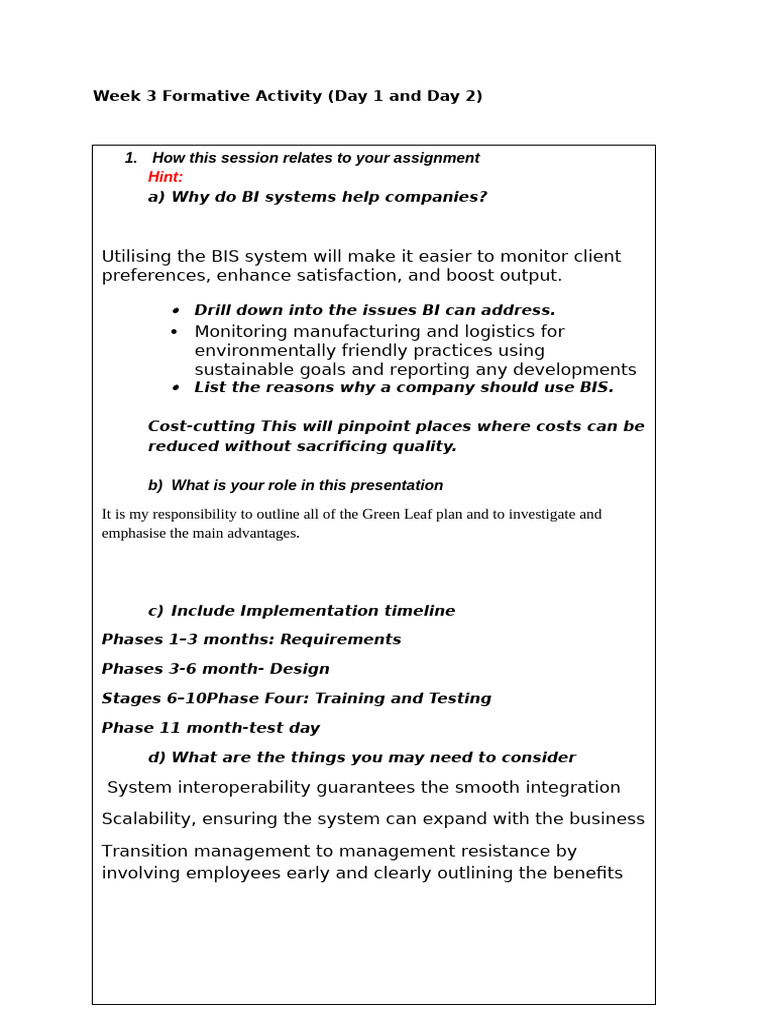 Week 3 Formative Assessments2 | PDF