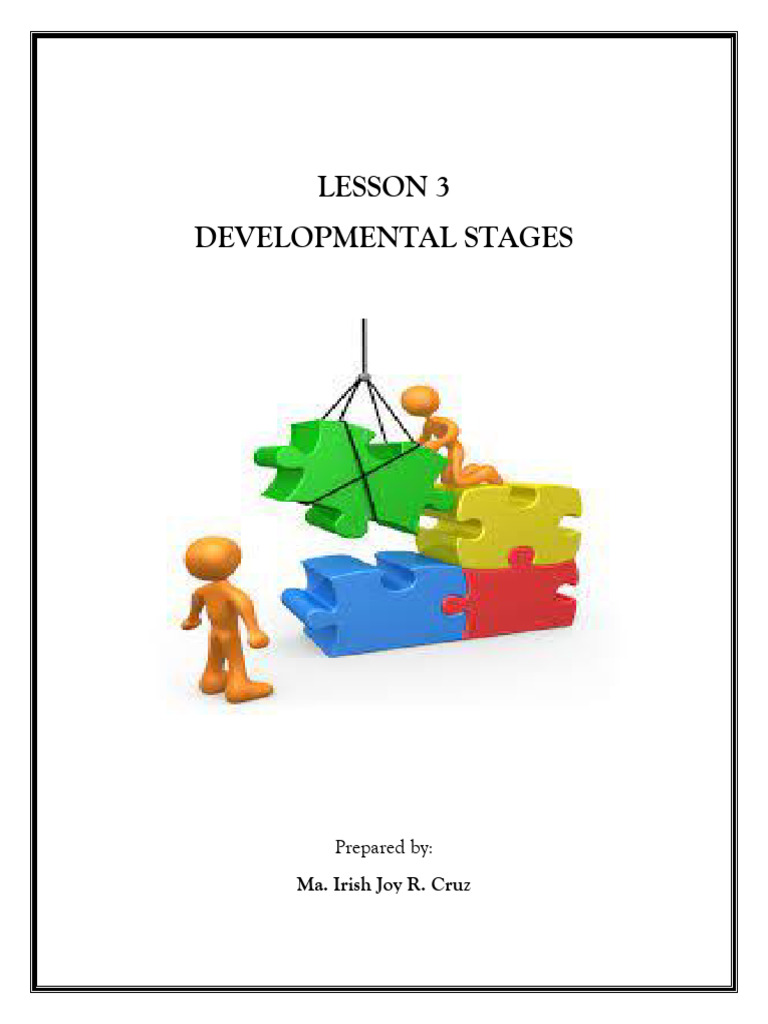Lesson 3 Developmental Stages 2 | PDF | Adolescence | Developmental ...