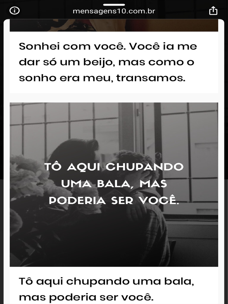 40 Mensagens Picantes para Desejos | PDF