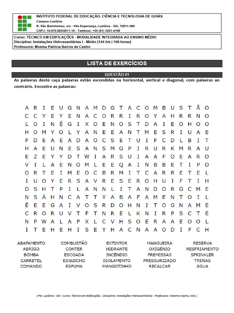 2023.1 Ihs U4 Topico-4.2 Ex2 | PDF | Combustão | Incêndios