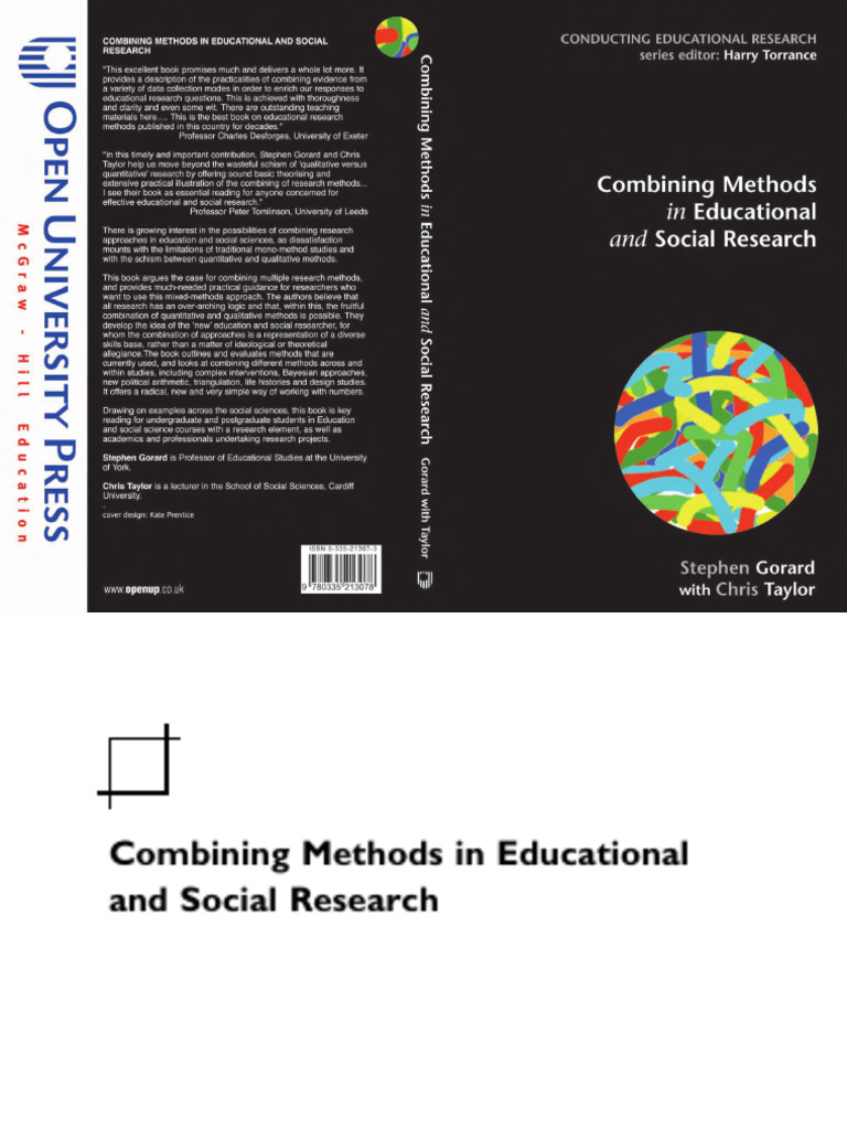 GORARD - Combining Methods in Educational and Social Research | PDF | Quantitative Research ...