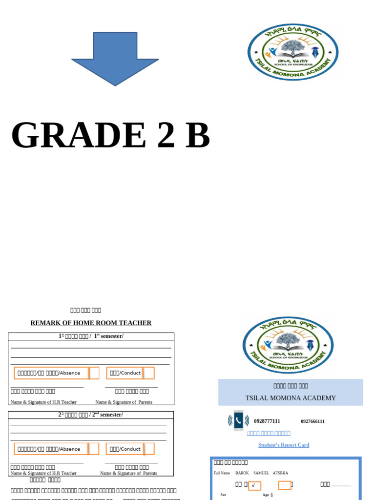 Grade 2 B | PDF