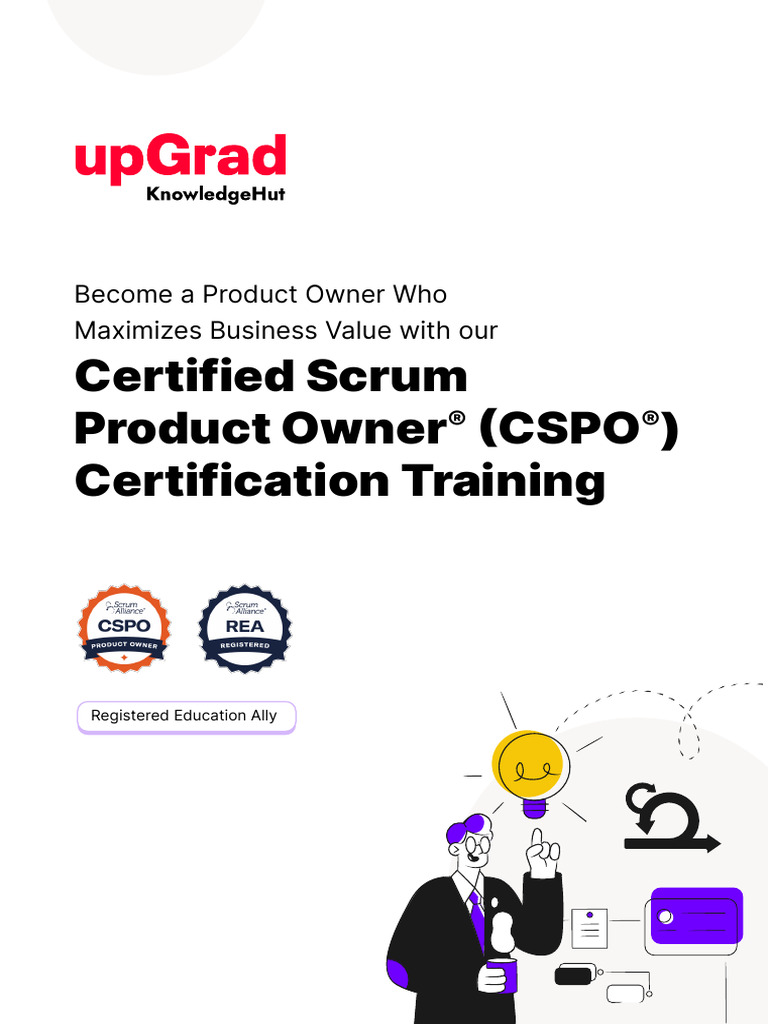 CSPO Brochure - V5 - 0924 | PDF | Scrum (Software Development) | Agile ...