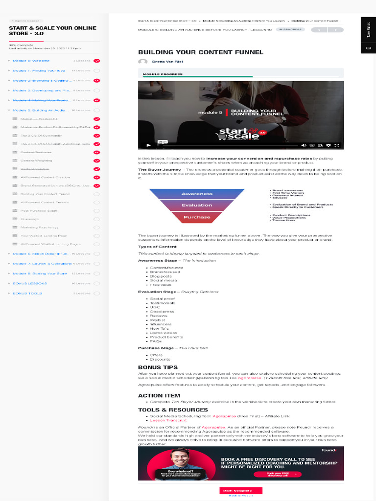10-Building Your Content Funnel | PDF | Business | Mass Media
