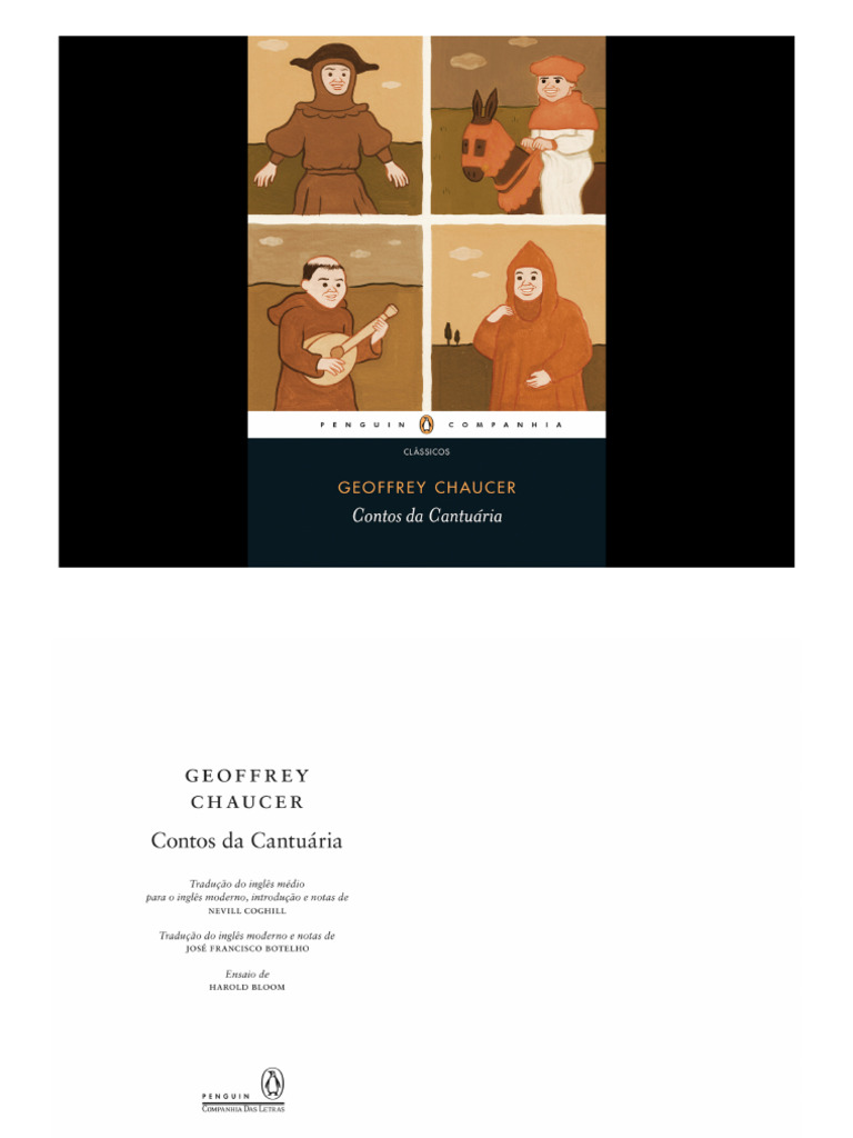 Parte 01 - CHAUCER, Geoffrey. Contos Da Cantuária PDF | PDF