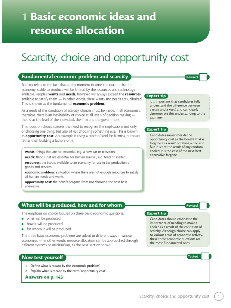 Cambridge International As A Level Economics Revision Guide 2nd Revised ...