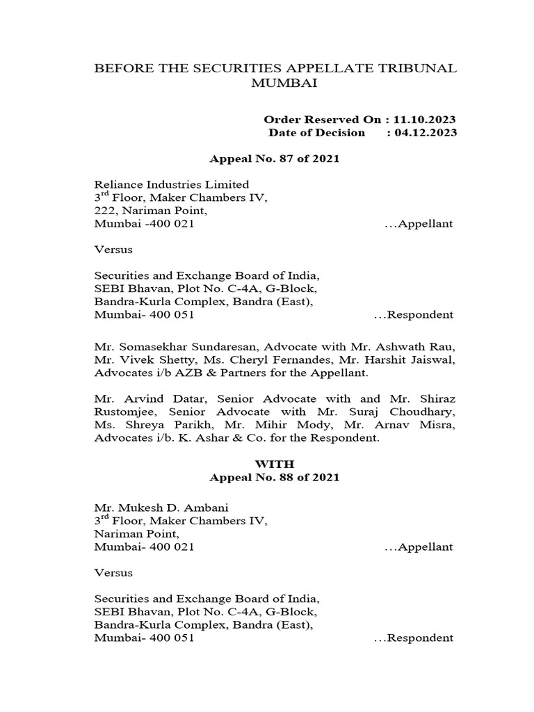 SAT ORDER 04122023 | PDF | Crimes | Crime & Violence