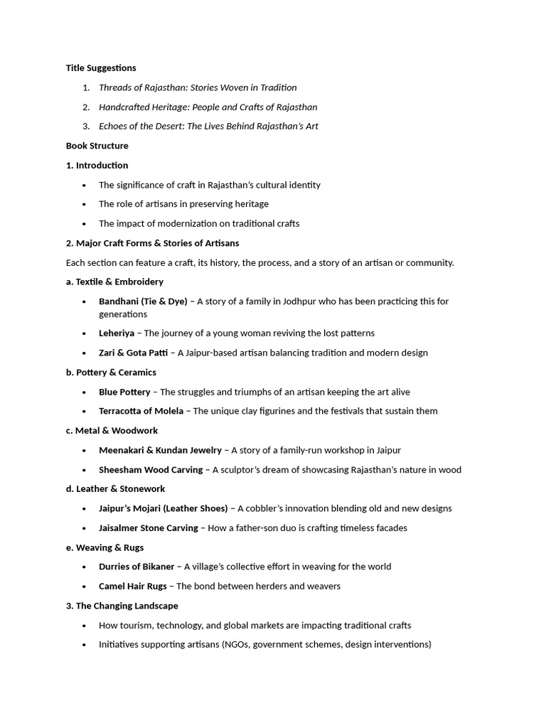 Craft Documentation | PDF