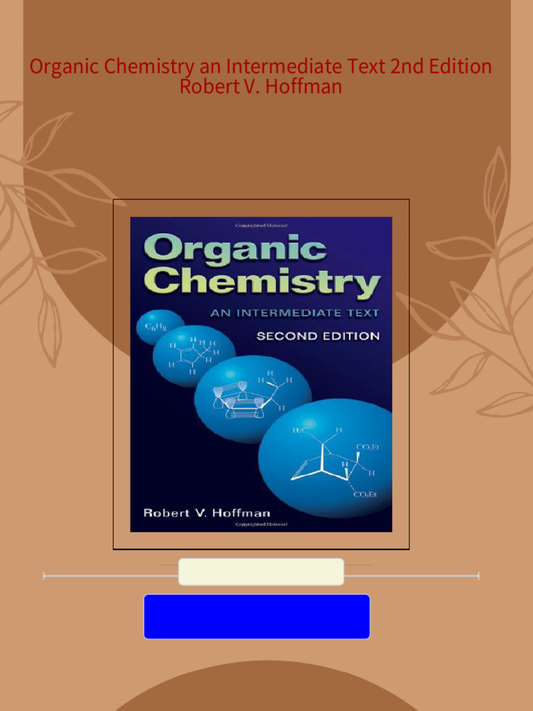 3135organic Chemistry An Intermediate Text 2nd Edition Robert V. Hoffman 2024 Scribd Download ...