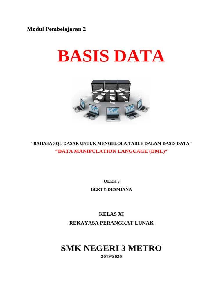 Modul MySQL (DML) & Agregasi | PDF