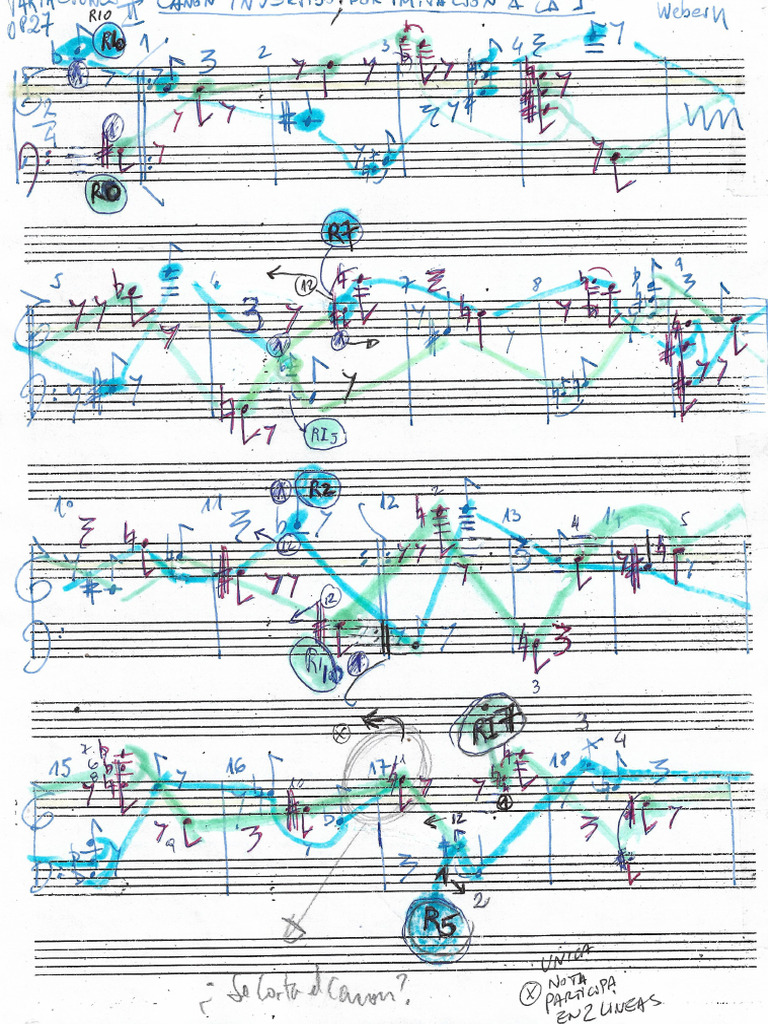 Webern Op 27 2 Concert | PDF