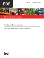 EN 12390-3 - 2019 Compressive Strength of Test Specimens (Concrete ...