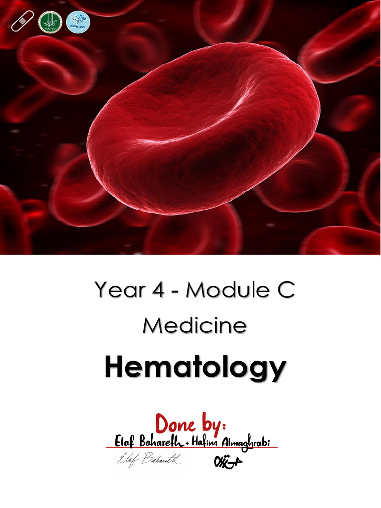 Hematology? | PDF | Anemia | Vitamin B12