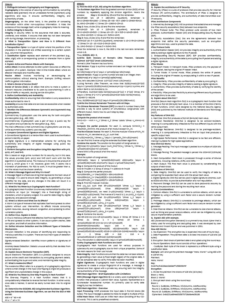 CNS.Micro | PDF | Encryption | Cryptography