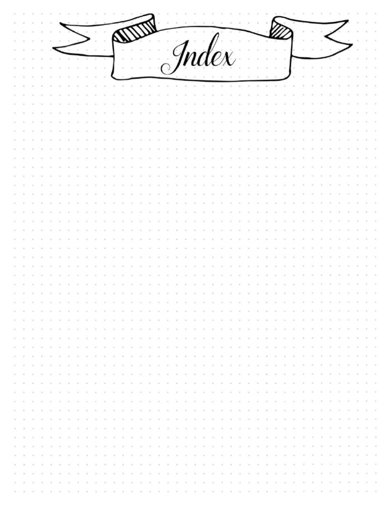 Premade-Bullet-Journal-Core-Modules | PDF