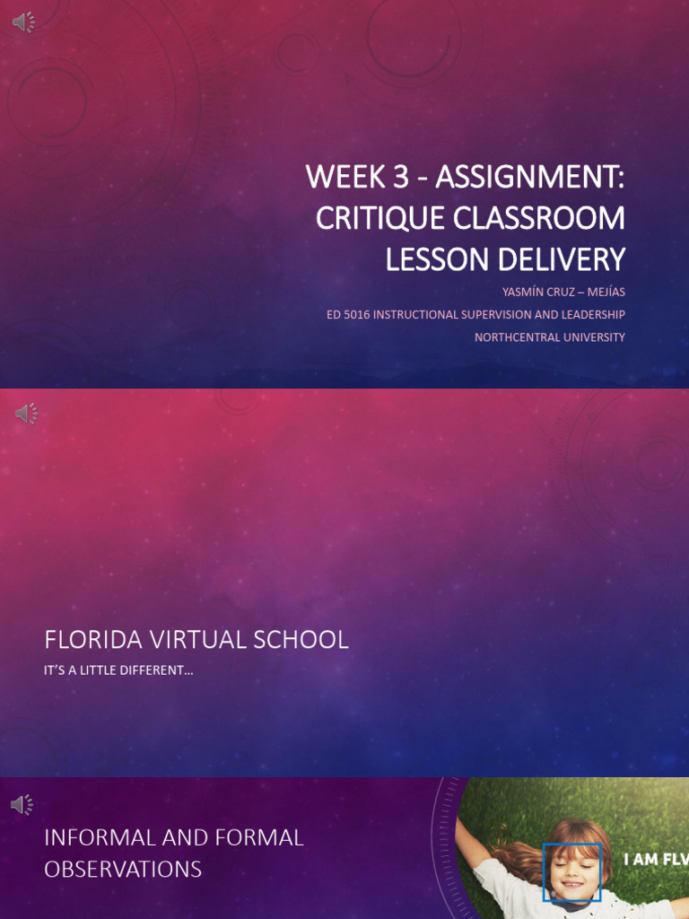 Critique Classroom Lesson Delivery | PDF | Learning | Mindset