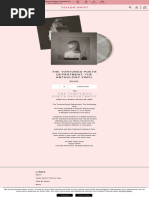 TTPD: The Anthology Tracklist | PDF | Taylor Swift | American Musicians