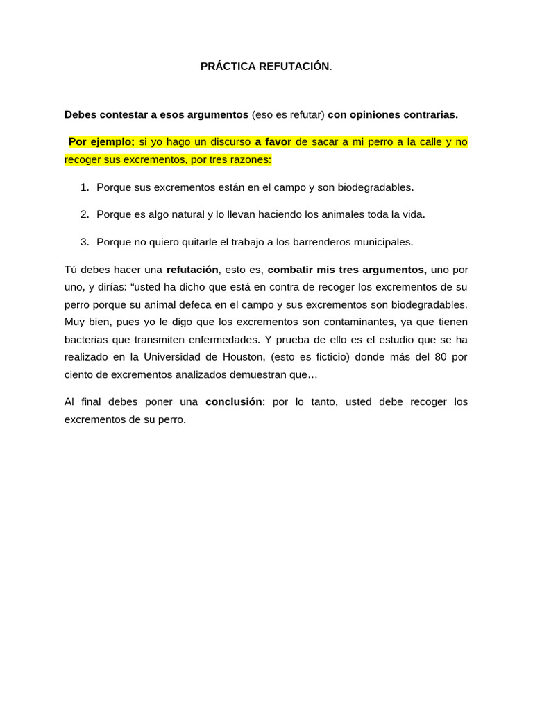Cómo Refutar Argumentos Comunes | PDF