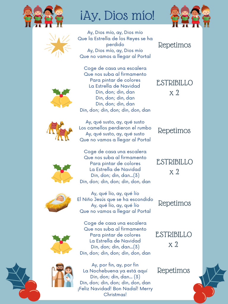 Villancico Ay, Dios Mío | PDF
