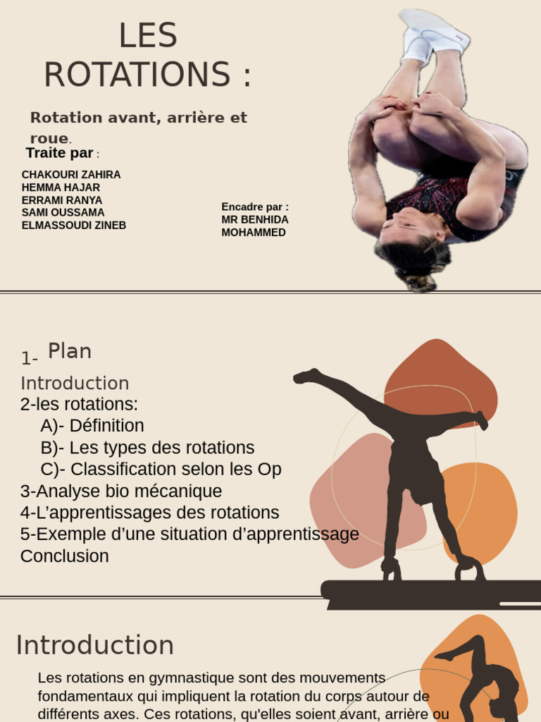 Guide sur les rotations en gymnastique | PDF | Planets | Mercury (Planet)