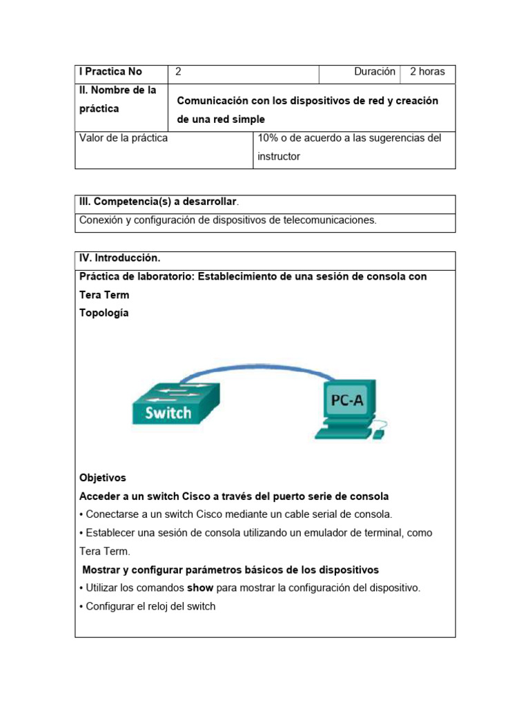Practica 1 Laboratorio Redes | PDF | Interfaz de línea de comando | Enrutador (Computación)