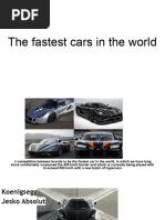 7 of The Fastest Production Cars in The World | PDF | Luxury Motor ...