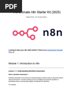 n8n Cheat Sheet | PDF